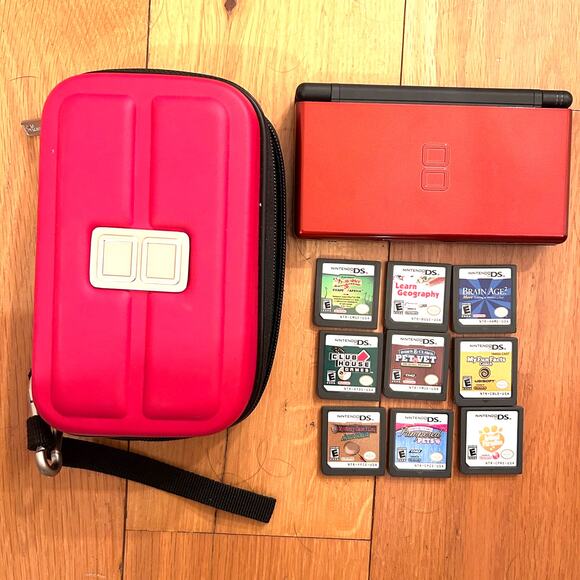 Ninendo | Video Games & Consoles | Nintendo Ds Lite Red Gaming System ...